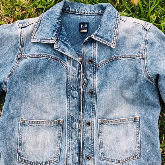 GAP | Jackets & Coats | Vintage Gap Blue Jean Jacket | Poshmark